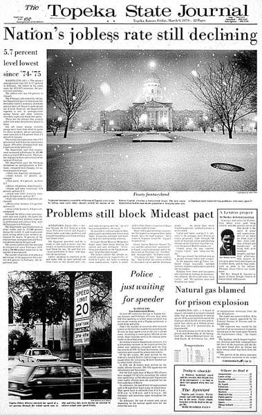 A Sampling of Published Pages from Topeka-Capital Journal by John Chao